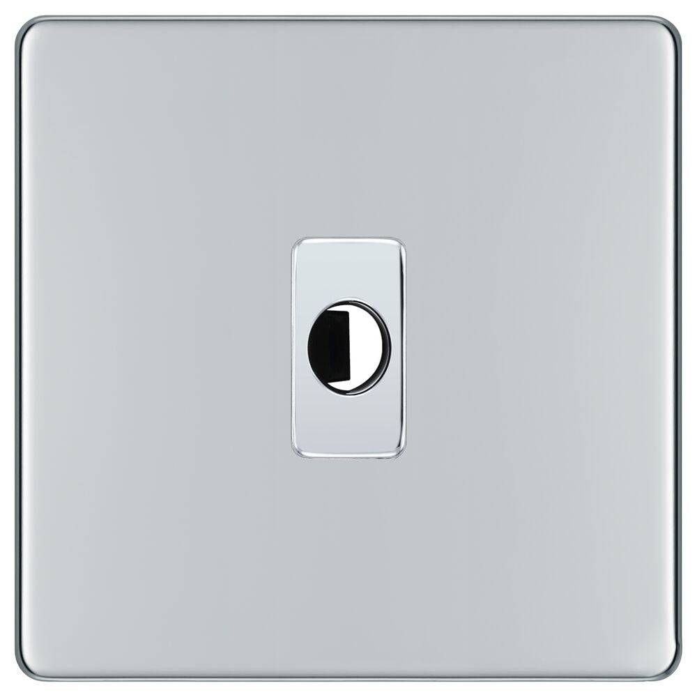 BG Screwless Polished Chrome Flex Outlet FPCFLEX | The Switch Depot