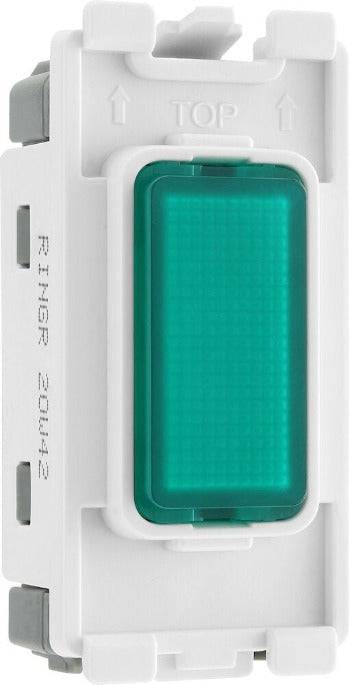 BG LED Green Indicator Grid Module RINGR | The Switch Depot