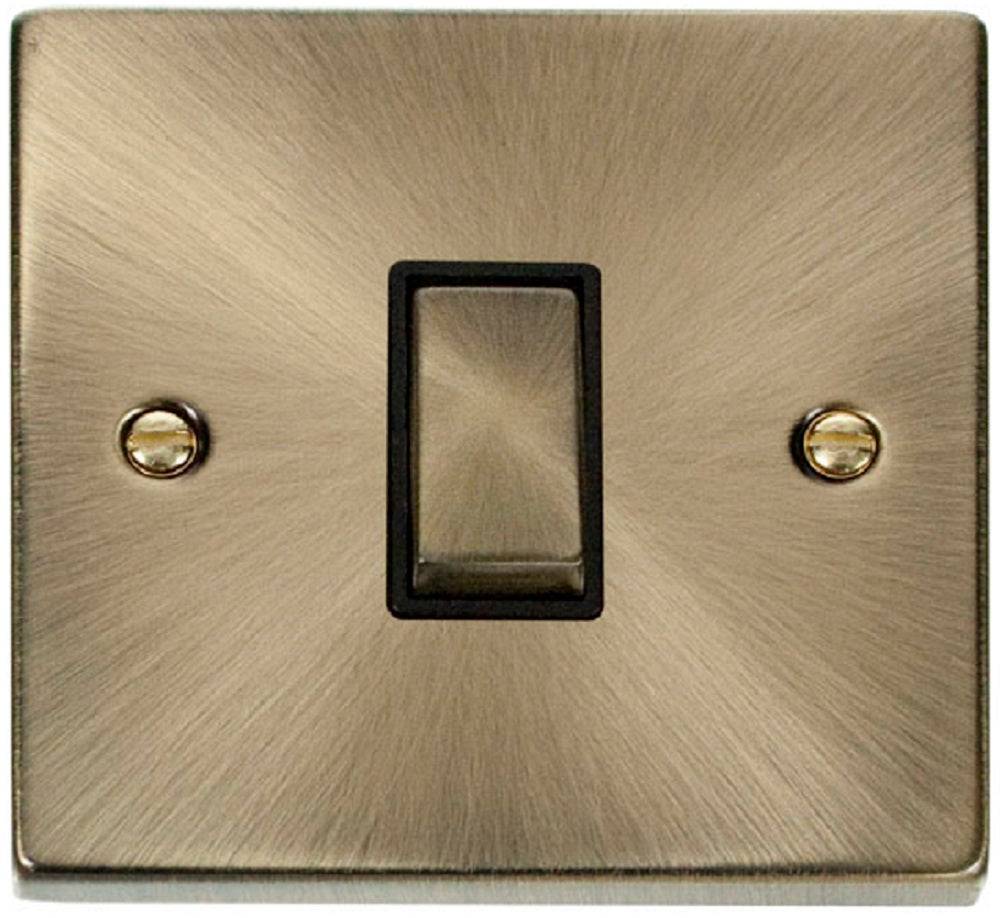 Click Deco Antique Brass Intermediate Switch VPAB425BK | The Switch Depot
